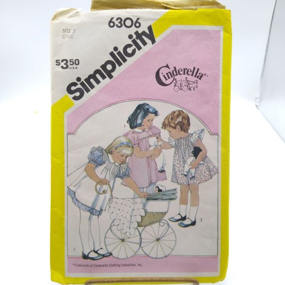 Simplicity | Office | Vintage Sewing Pattern Simplicity 636 Toddler ...